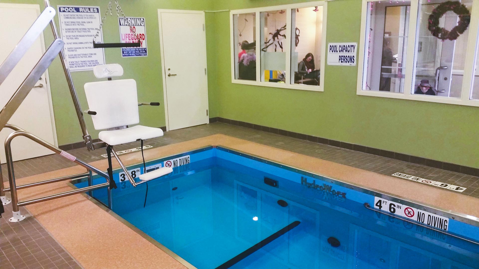 Holton Manor Nursing Home - Therapy Pool Design - Ramaker
