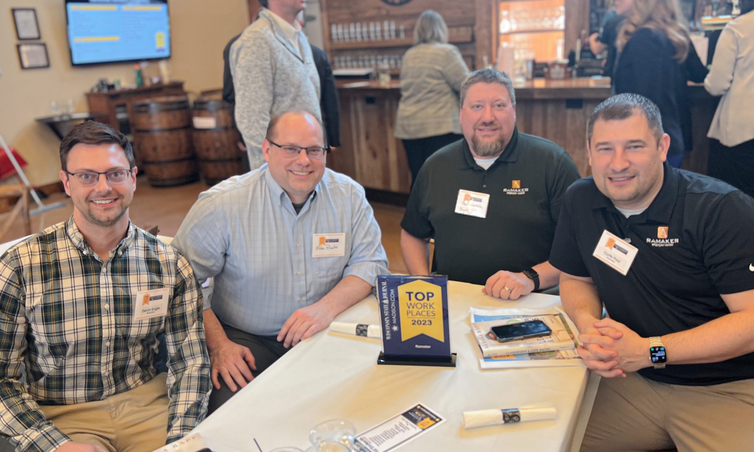 Ramaker Named Top Workplace by the Wisconsin State Journal